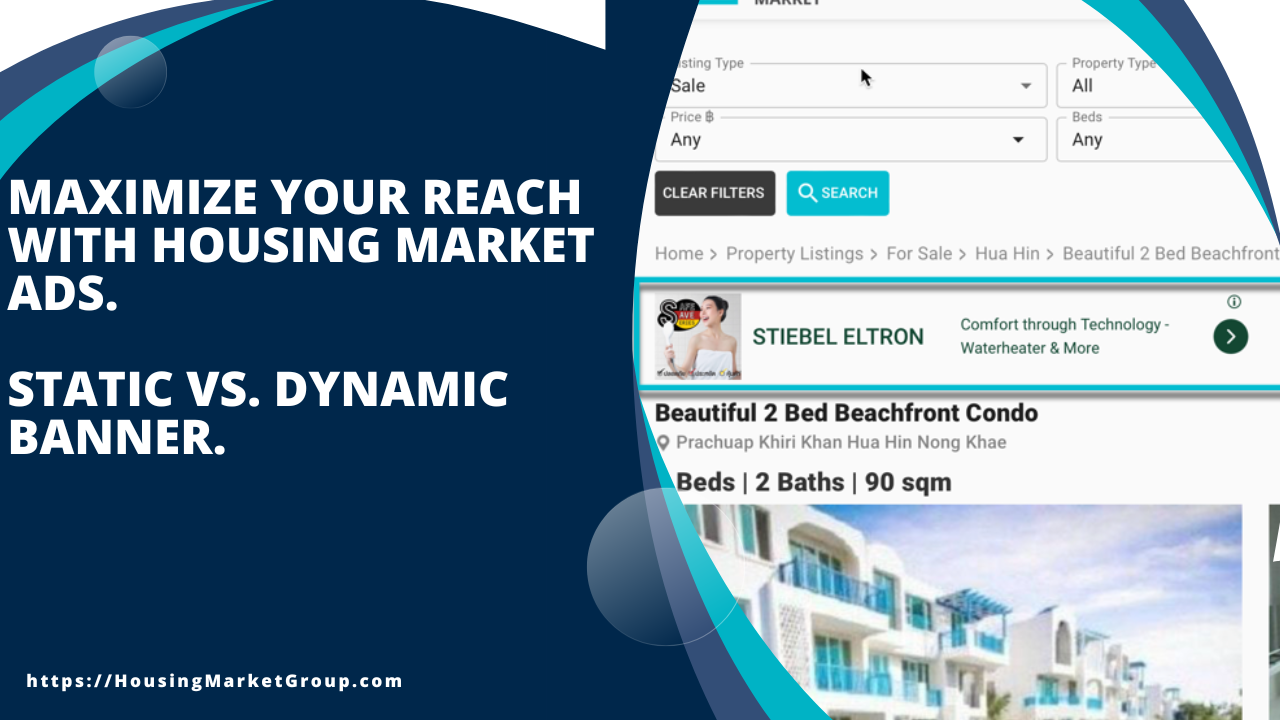 Maximize Your Reach with Housing Market Ads: Static vs. Dynamic Banners - Housing Market Group